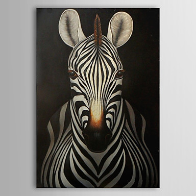 Hand Painted Zebra Frame
